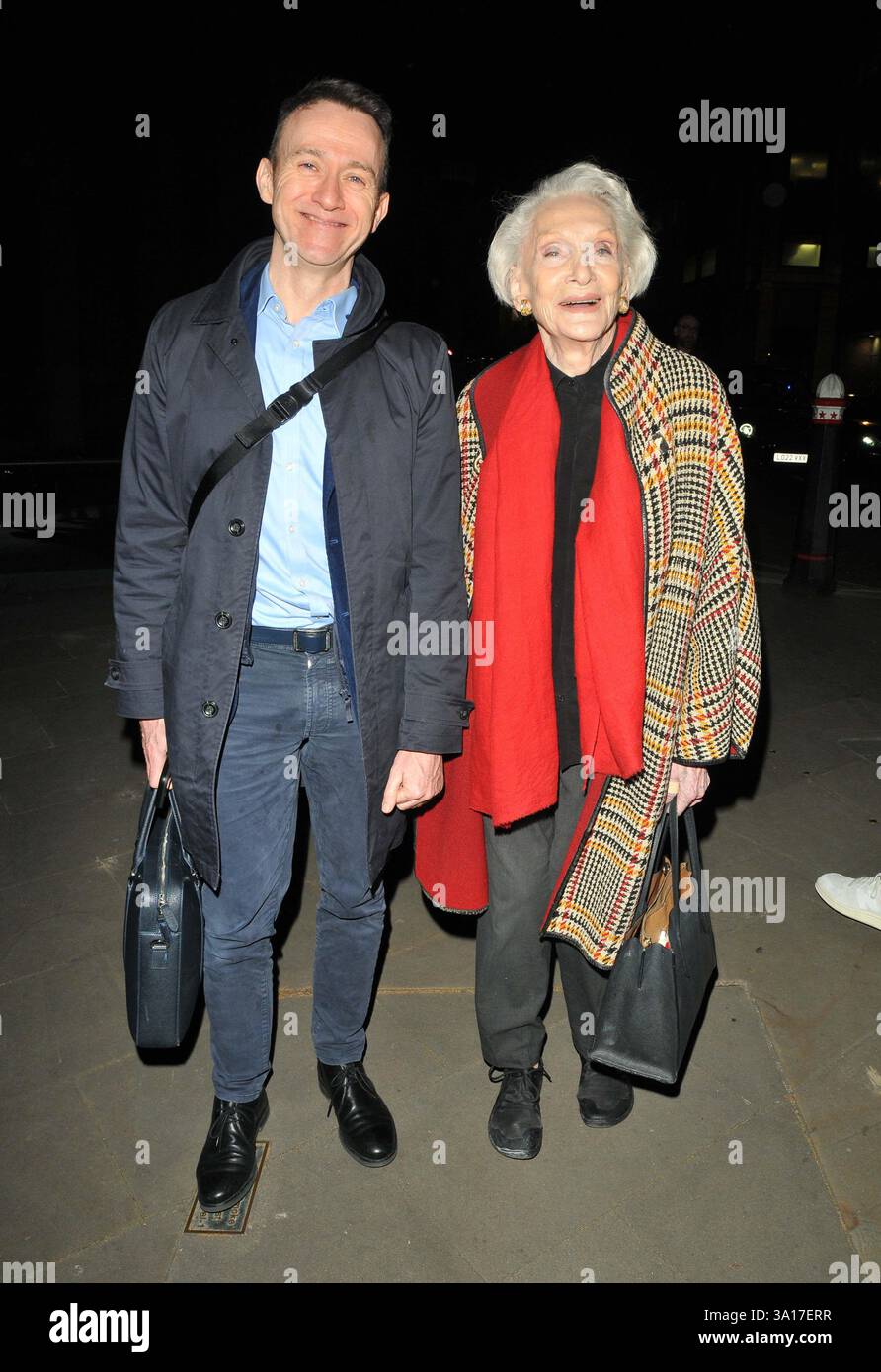 London, UK. 06th Mar, 2025. guest and Sian Phillips at "The Seagull ...