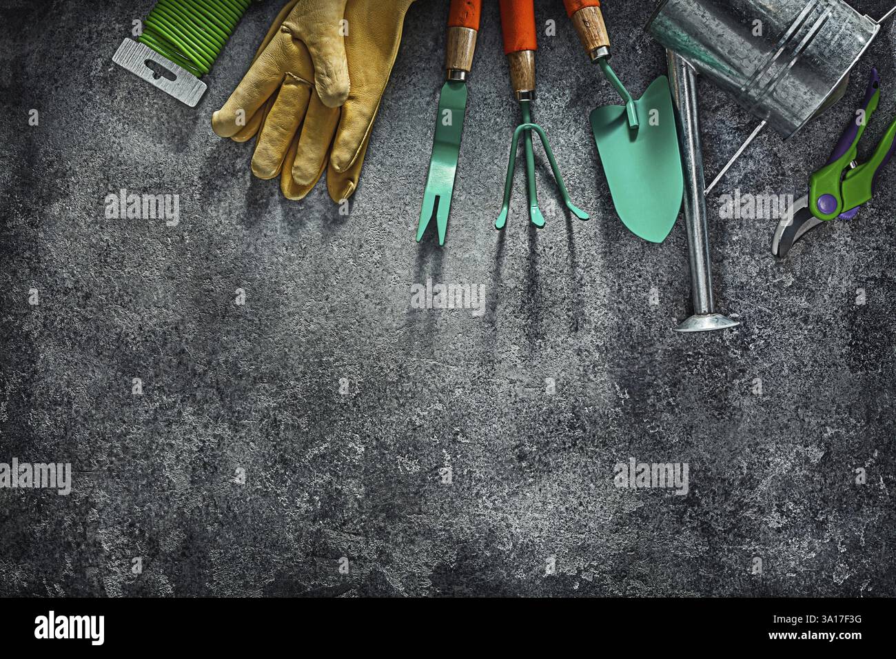 Plants gardening tools gray hi-res stock photography and images - Alamy