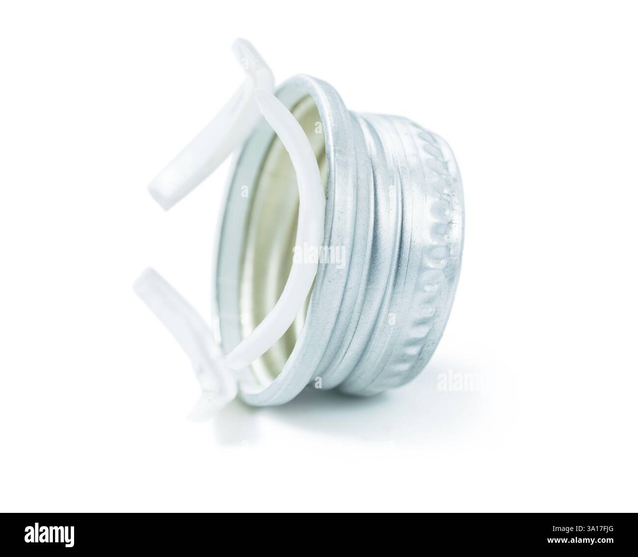 Metalic bottle cap isolated on white Stock Photo - Alamy