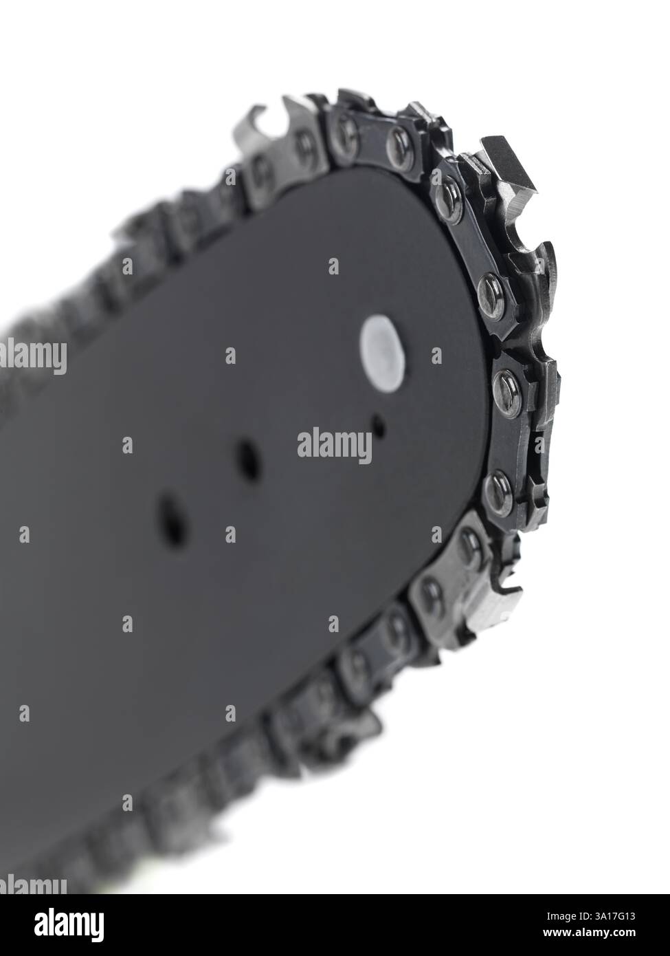 Chainsaw chain closeup hi-res stock photography and images - Alamy
