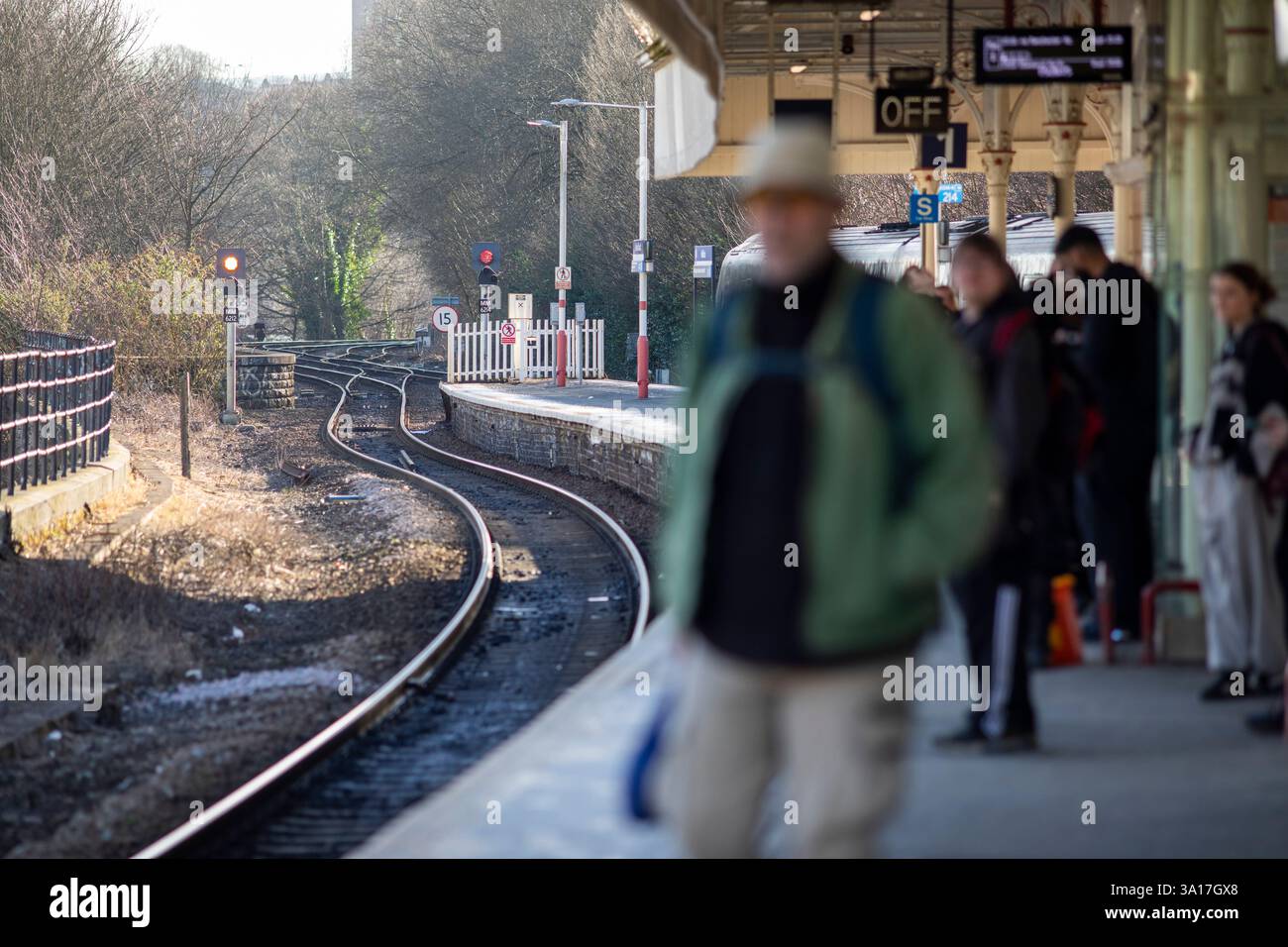 Halifax railway station serves the town of Halifax in West Yorkshire ...