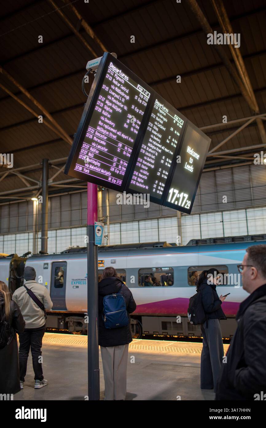 Leeds railway station (also known as Leeds City railway station) is the ...