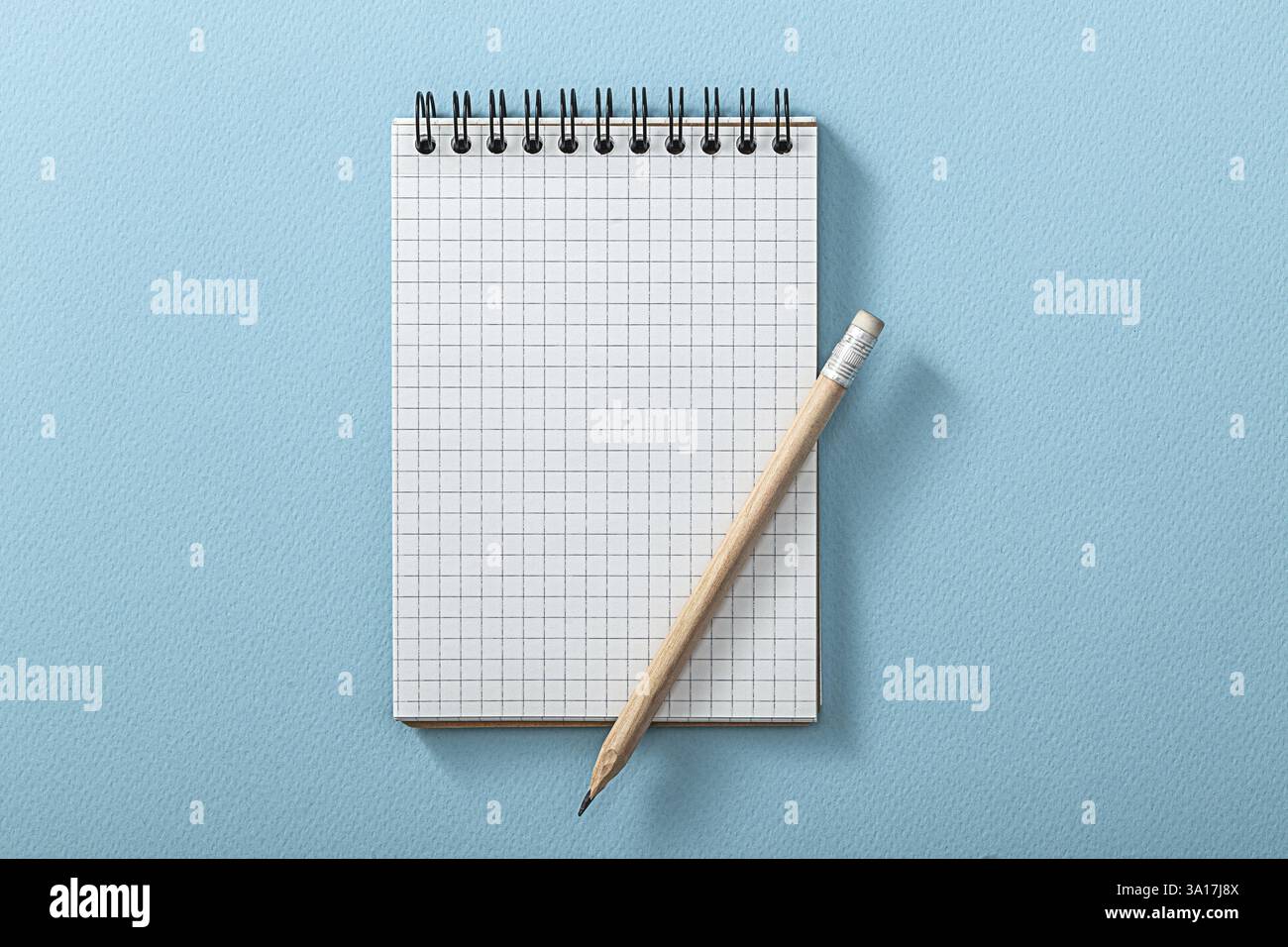 Notepad pens colored pencils hi-res stock photography and images - Alamy