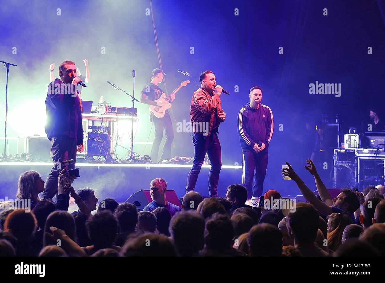 06.03.2025, Antilopen Gang, im Konzert live in der Columbiahalle ...