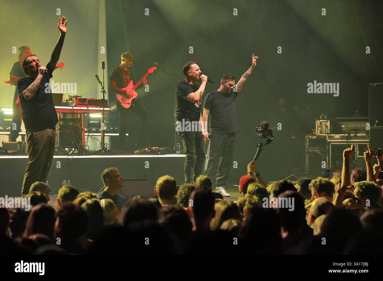 06.03.2025, Antilopen Gang, im Konzert live in der Columbiahalle ...