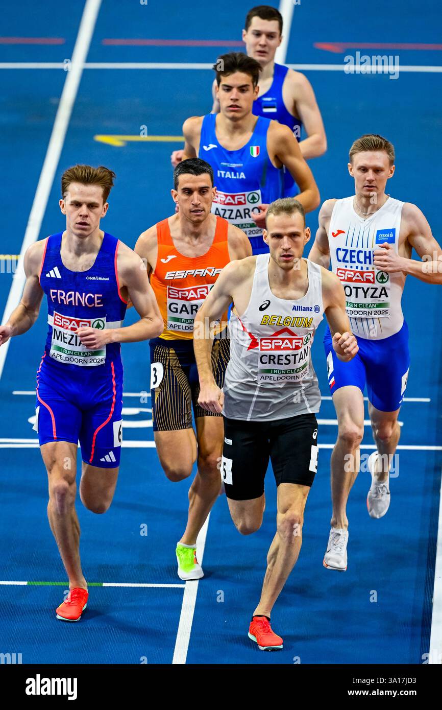 Apeldoorn, Netherlands. 07th Mar, 2025. French Yanis Meziane and ...