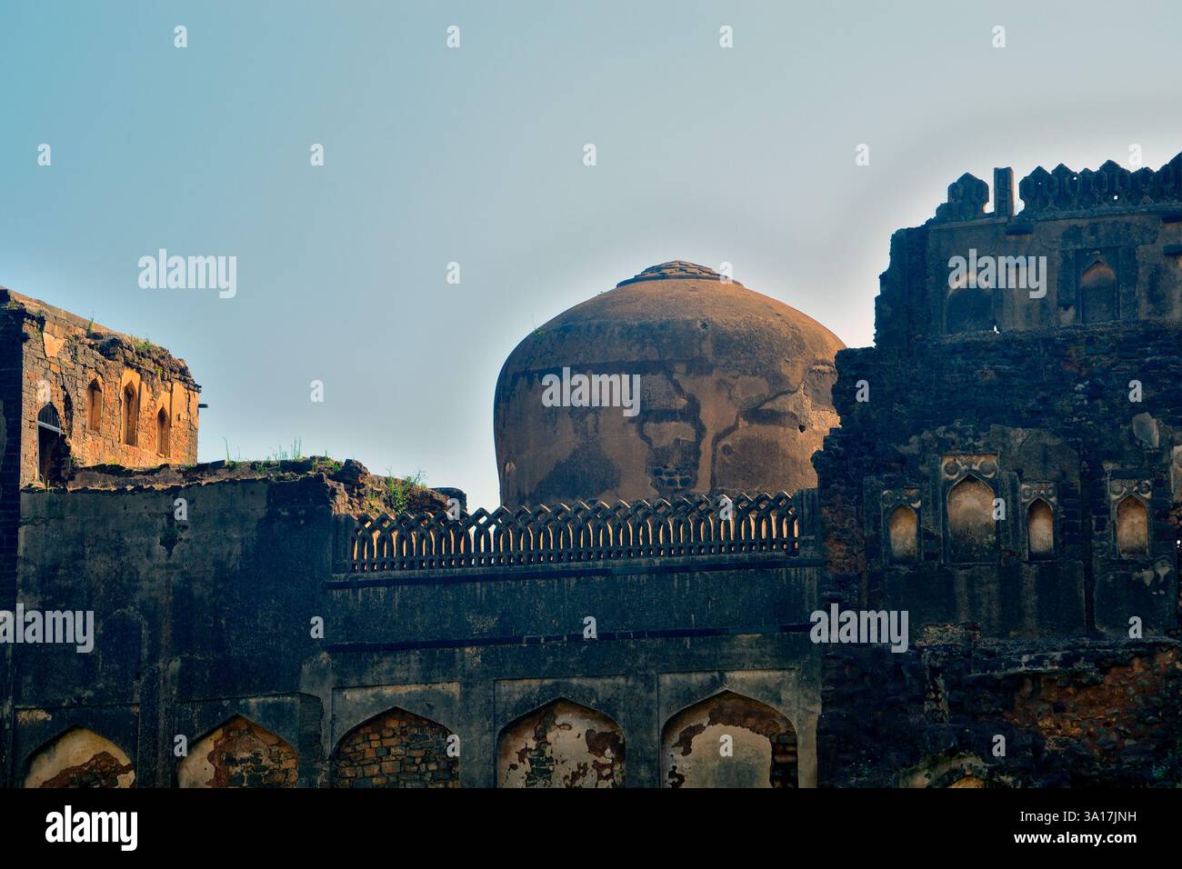 Bidar fort, built by Sultan Alla-Ud-Din Bahman in 1427 along with some ...