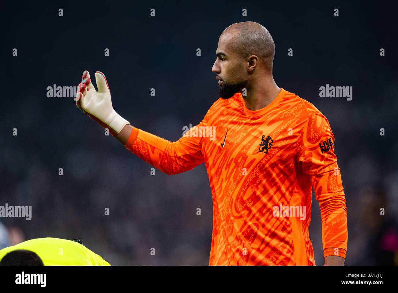 Copenhagen, Denmark. 06th, March 2025. Goalkeeper Robert Sanchez (1) of ...