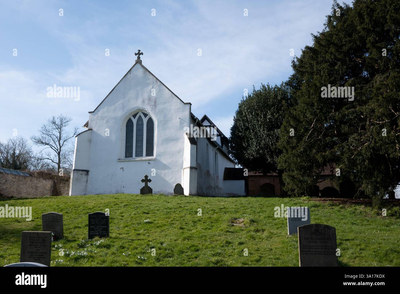St. Nicholas Church, Warndon, Worcester, Worcestershire, England, UK ...