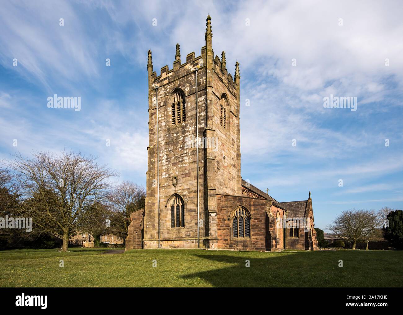 St Andrews church in Gargrave, Yorkshire Dales National Park Stock ...