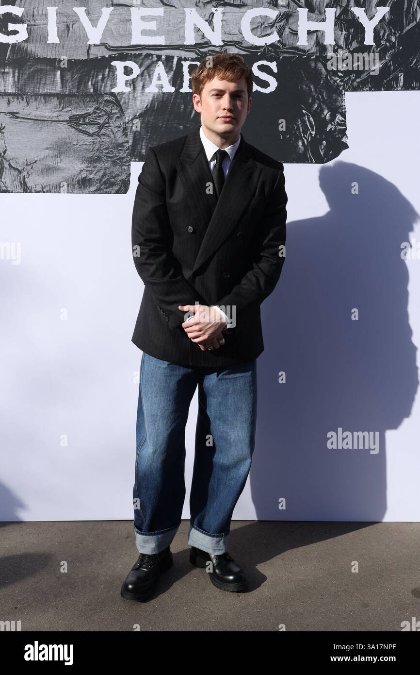 Kit Connor attending the Givenchy Womenswear Fall/Winter 2025-2026 show ...