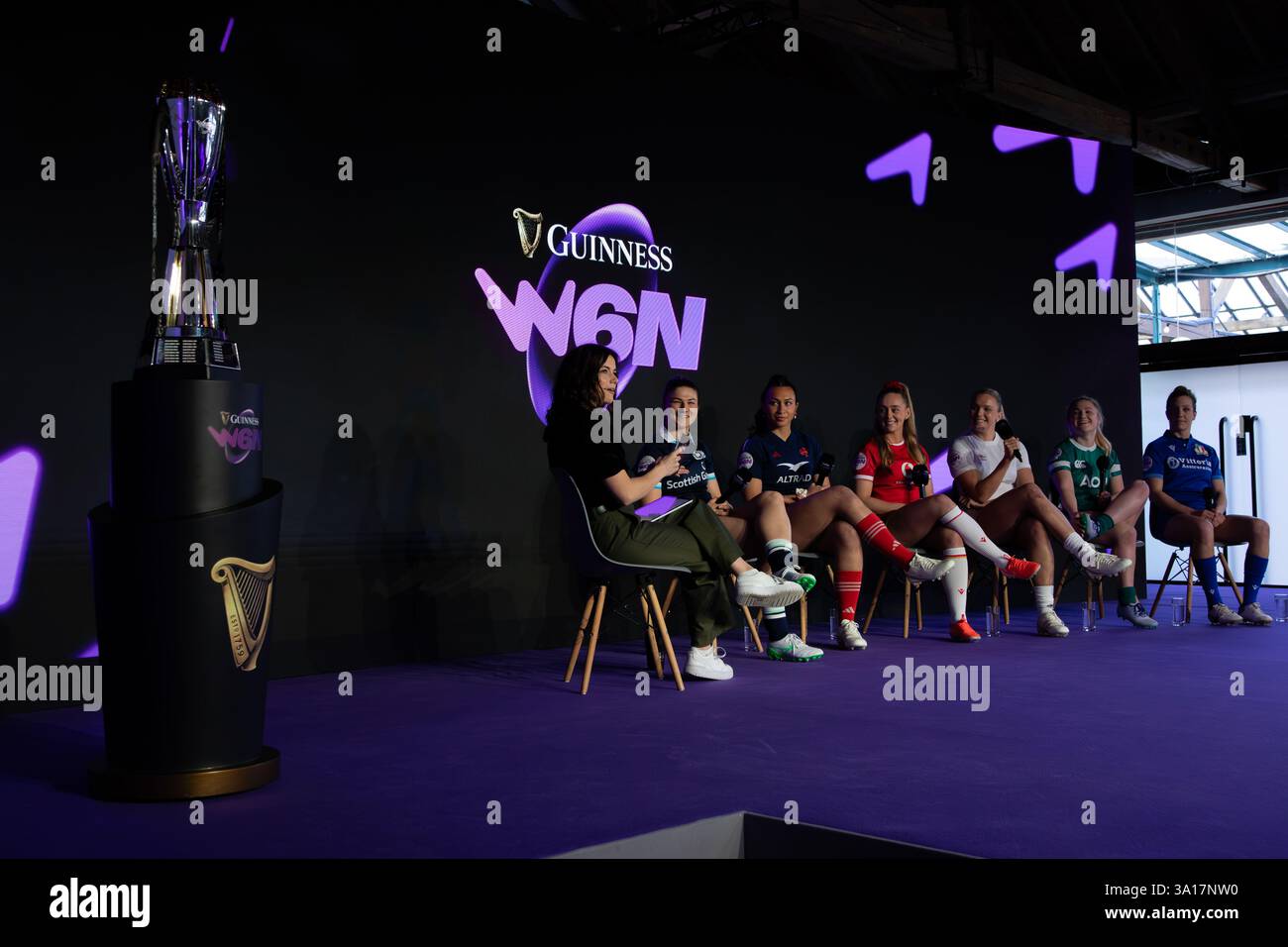 Sports journalist Claire Thomas presents the launch of Women’s 6 ...