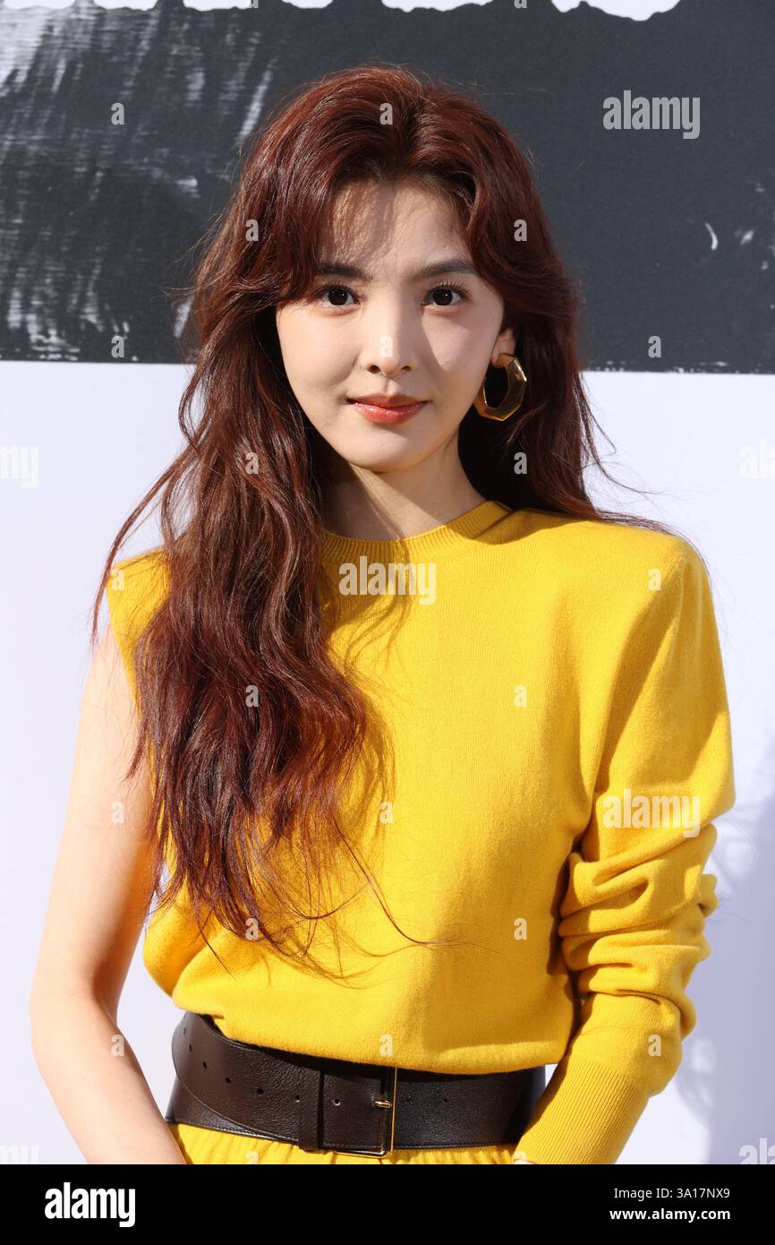 Ruonan Zhang attending the Givenchy Womenswear Fall/Winter 2025-2026 ...