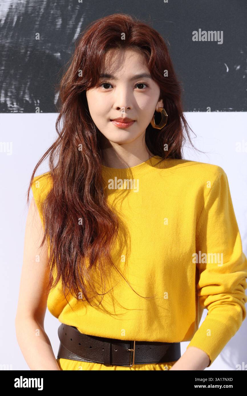 Ruonan Zhang attending the Givenchy Womenswear Fall/Winter 2025-2026 ...