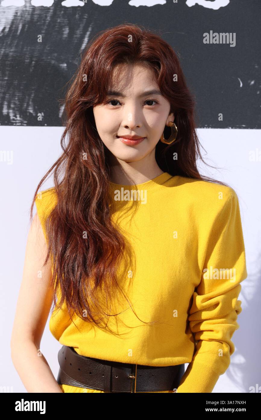 Ruonan Zhang attending the Givenchy Womenswear Fall/Winter 2025-2026 ...