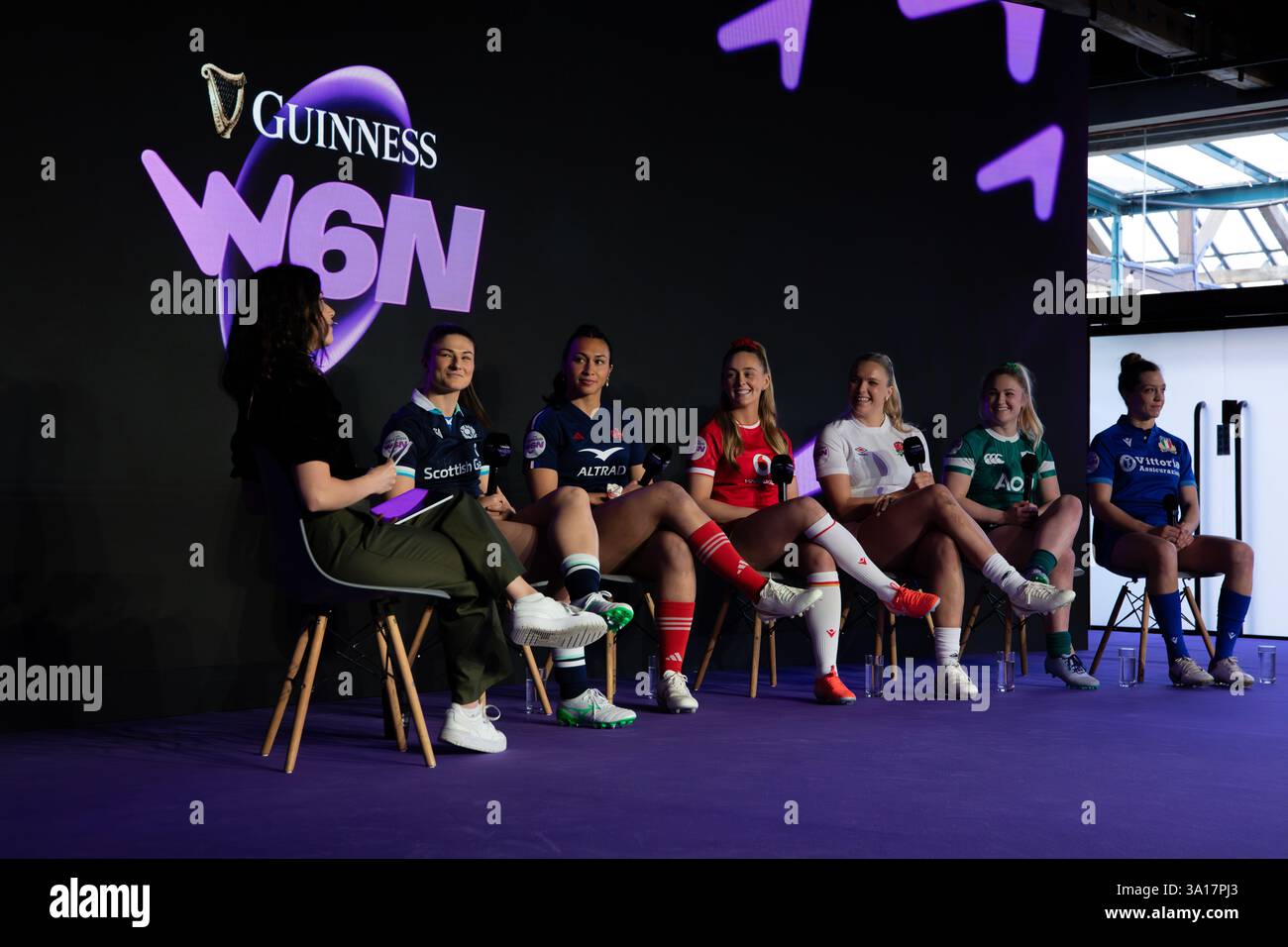 Sports journalist Claire Thomas presents the launch of Women’s 6 ...