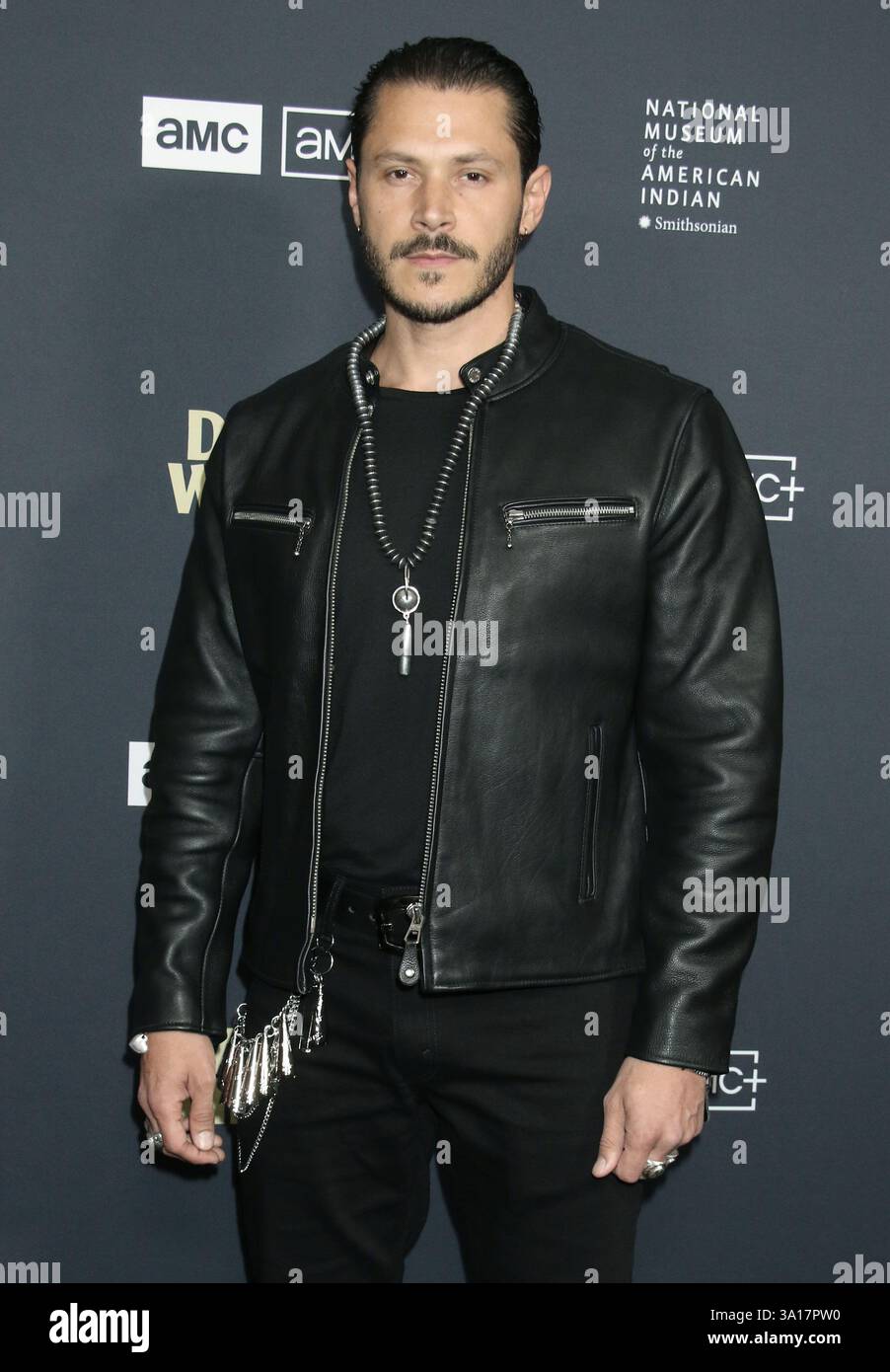 March 06, 2025 Alex Meraz attend AMC presents premiere of Dark Winds ...