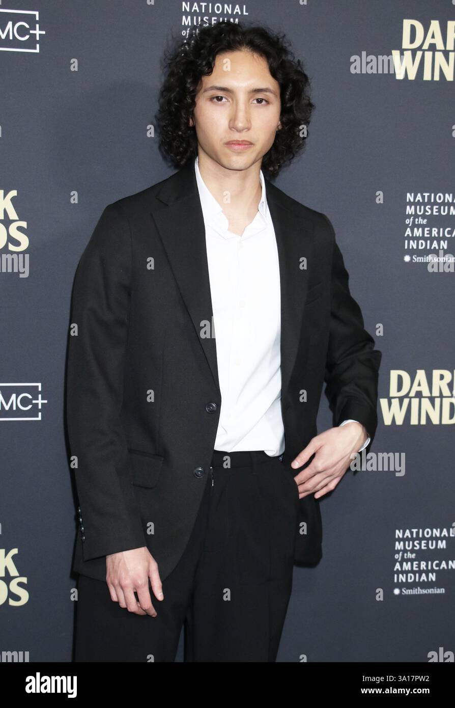 March 06, 2025 Alonso Rappa attend AMC presents premiere of Dark Winds ...