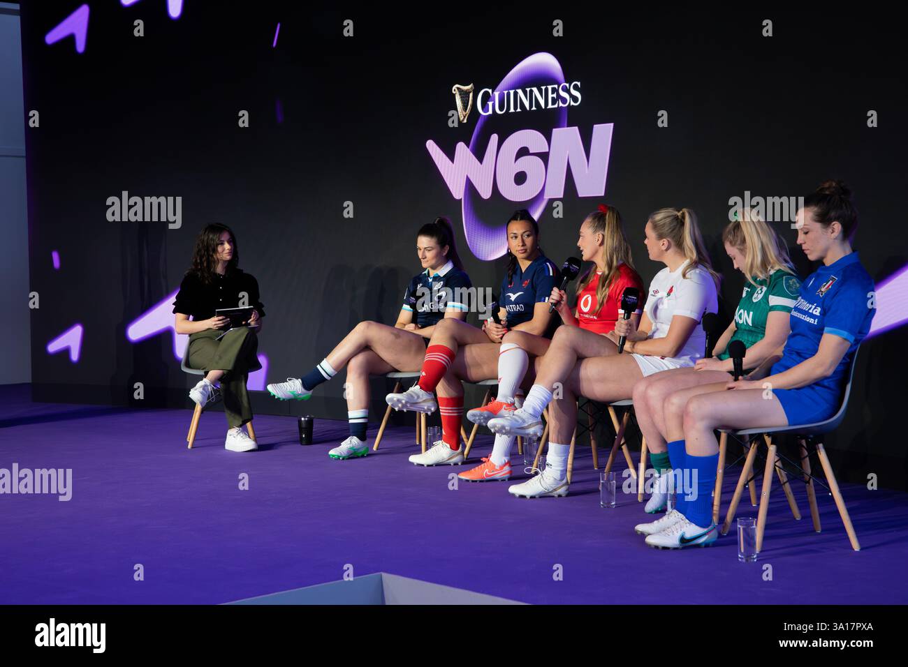 Sports journalist Claire Thomas presents the launch of Women’s 6 ...