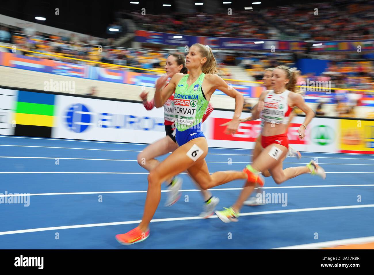Anita Horvat of Slovenia competes in the women's 800-meter during the ...