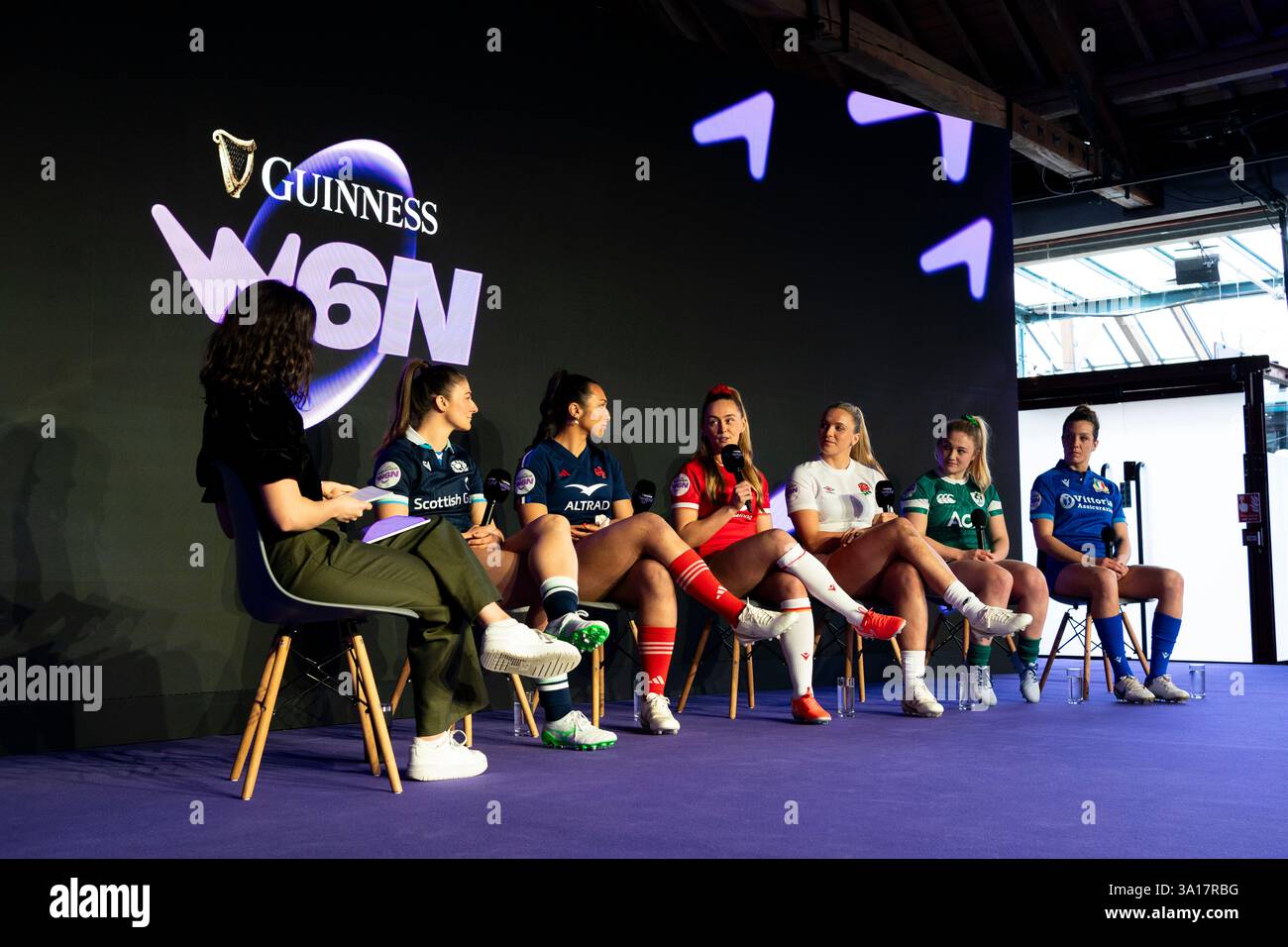 Scotland captain Helen Nelson, France captain Manae Feleu, Wales ...