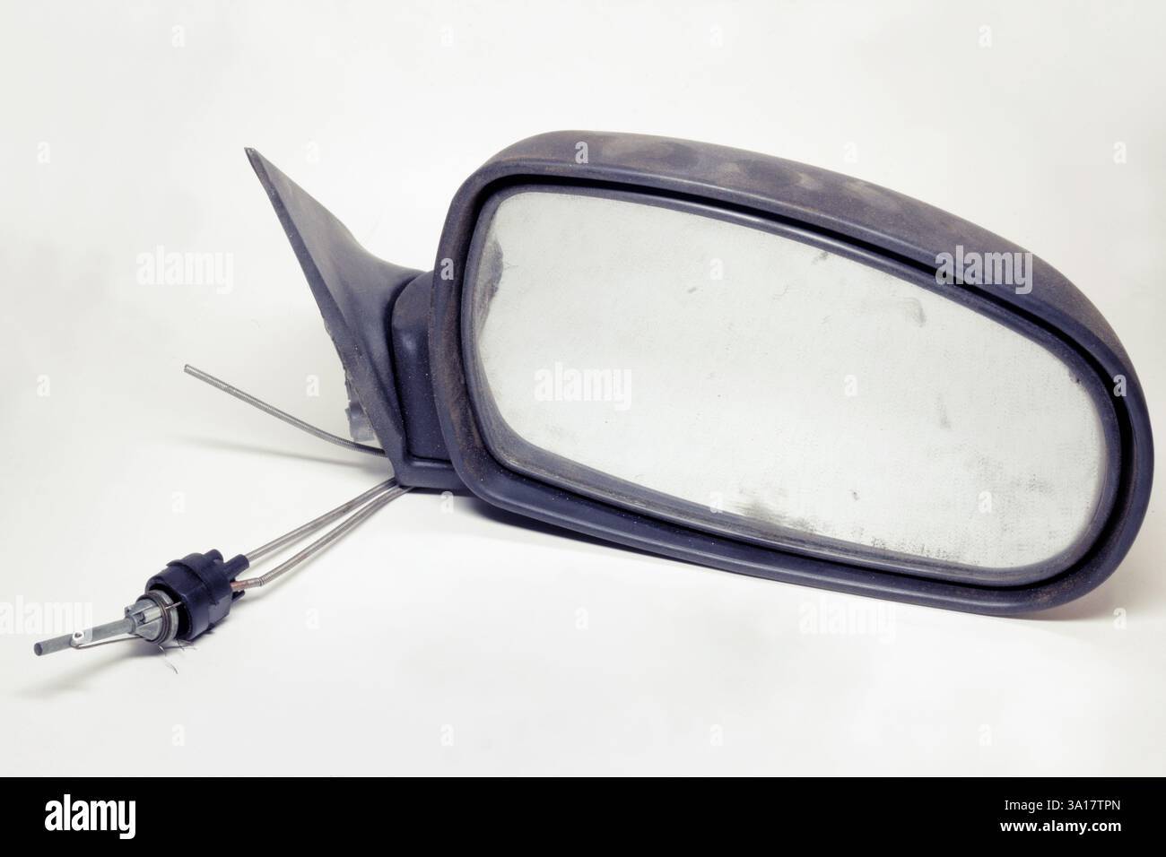 folding exterior mirror for passenger side of car. assembly, black ...