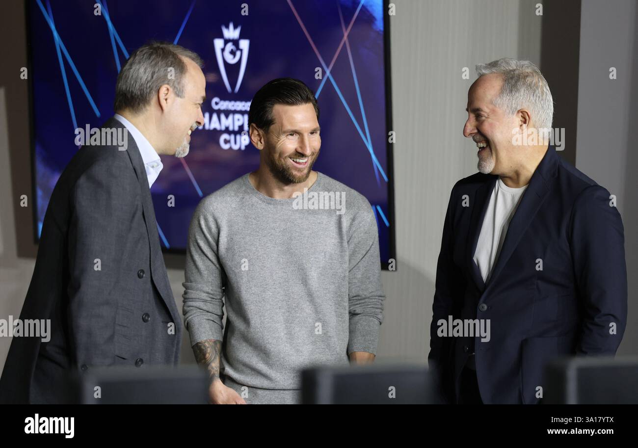 Fort Lauderdale, Florida - March 6, 2025: Inter Miami CF forward Lionel ...