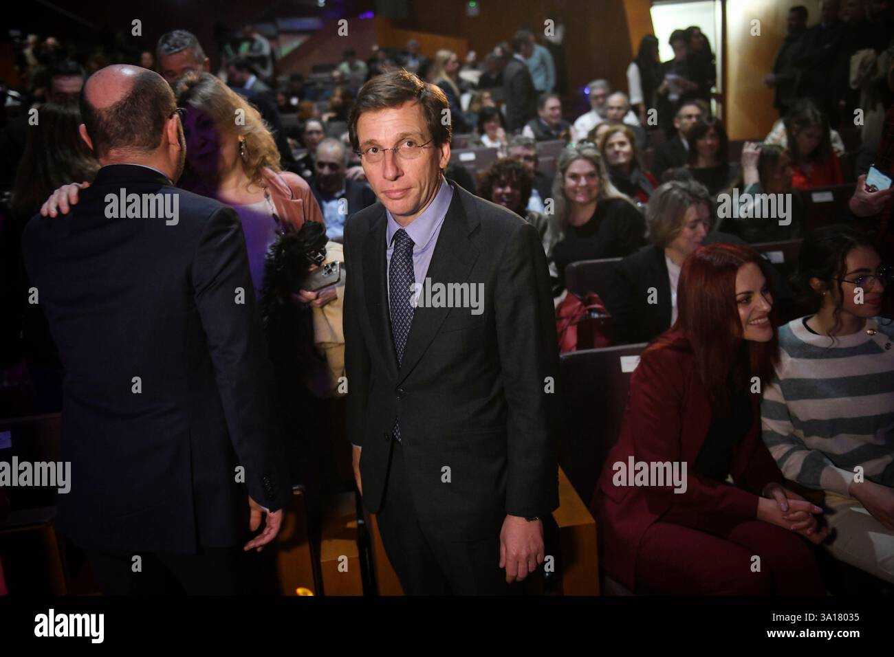 The mayor of Madrid, José Luis Martínez-Almeida, during the ...