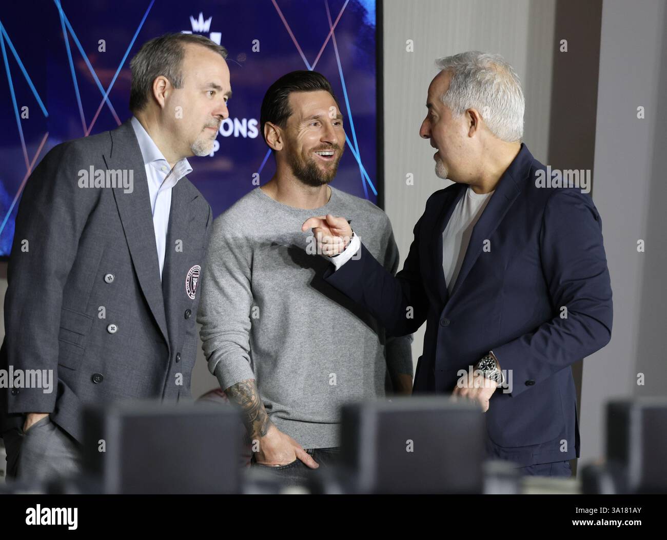 Fort Lauderdale, Florida - March 6, 2025: Inter Miami CF forward Lionel ...