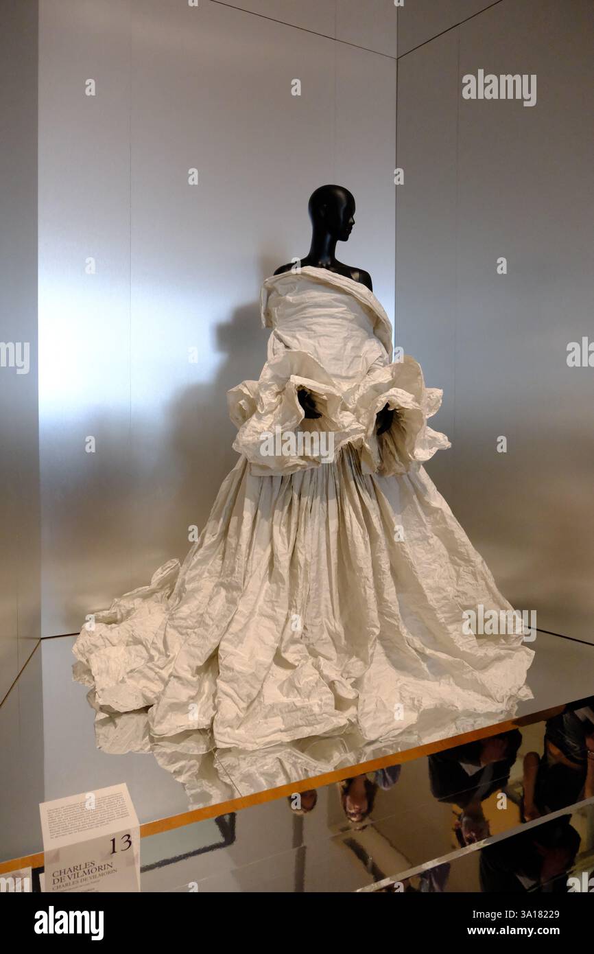 Paris, France. 07th Mar, 2025. Exhibition "Louvre Couture, Art and ...