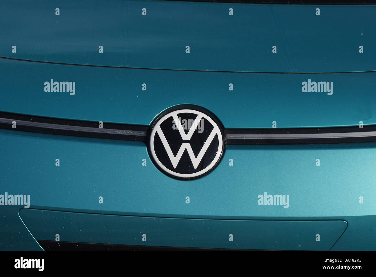 Copenhagen/ DenmarK/07 march 2025/ GermanY's volk s wagen auto in danih capital Copenhagen ...