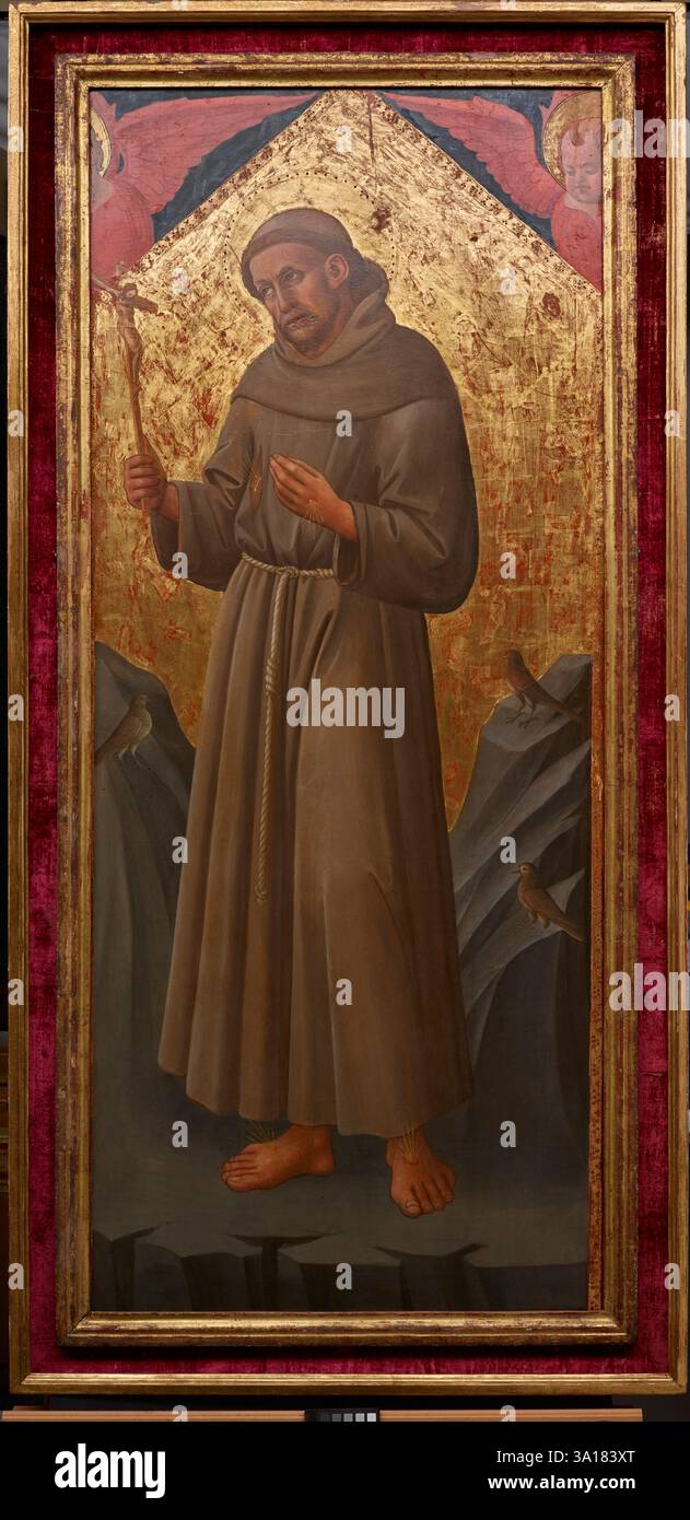 Domenico Di Michelino - St. Francis of Assisi receives the miraculous ...