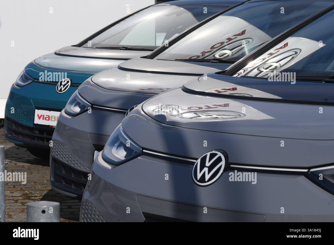 Copenhagen/ DenmarK/07 march 2025/ GermanY s volk s wagen auto in danih capital Copenhagen ...