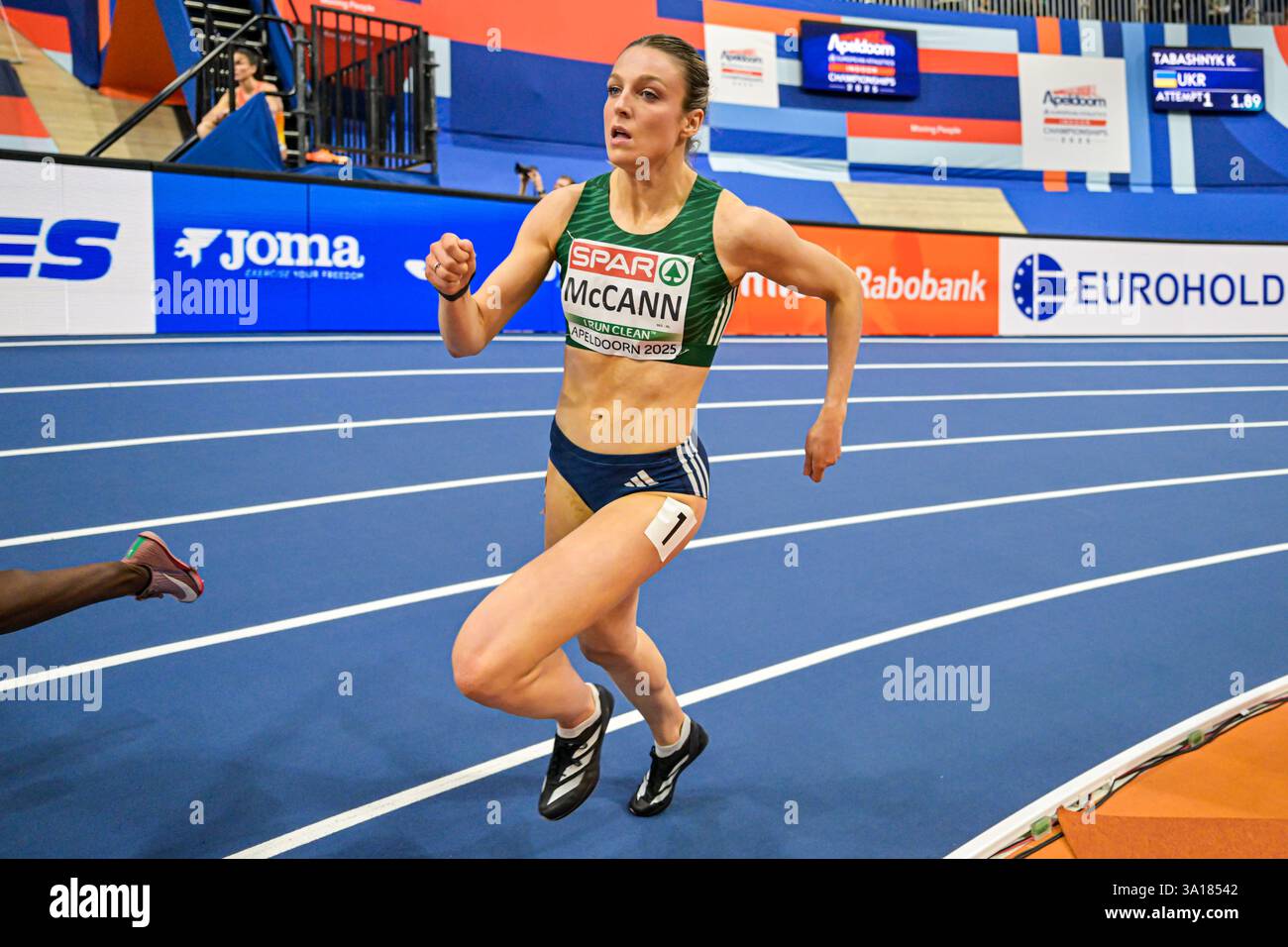APELDOORN, NETHERLANDS - MARCH 7: Rachel Mccann of Ireland competing in ...