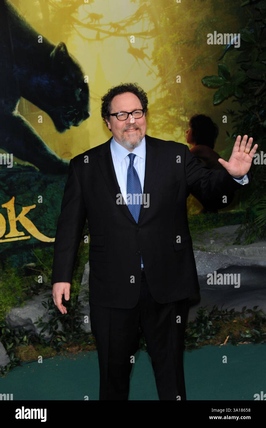 Jon Favreau arrives for the UK film premiere of The Jungle Book' at I ...