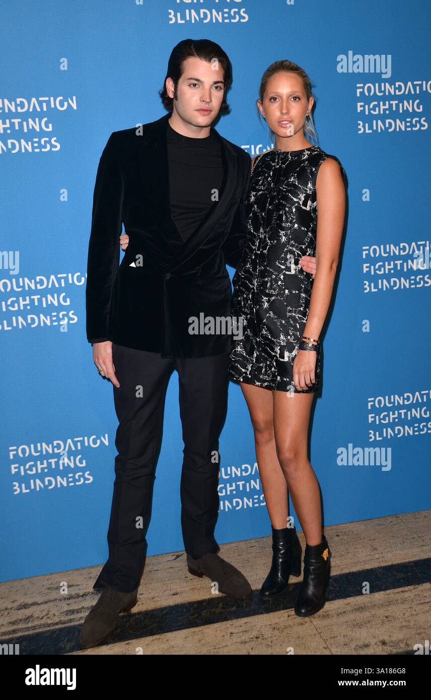 Peter Brant II and Princess Olympia of Greece arriving at the 2016 ...