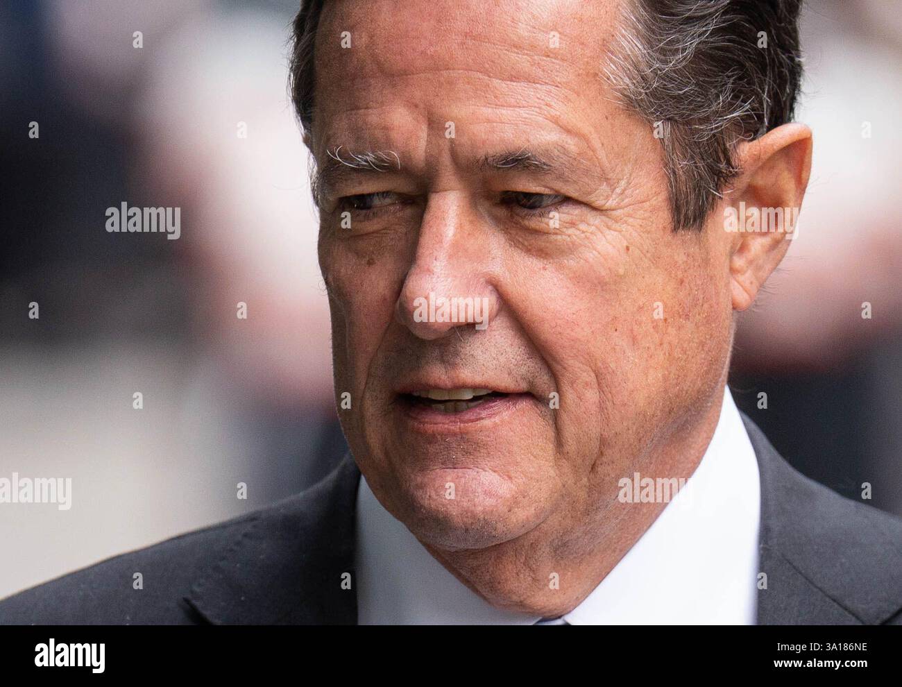 Former Barclays CEO Jes Staley at the Rolls Building in London, where ...