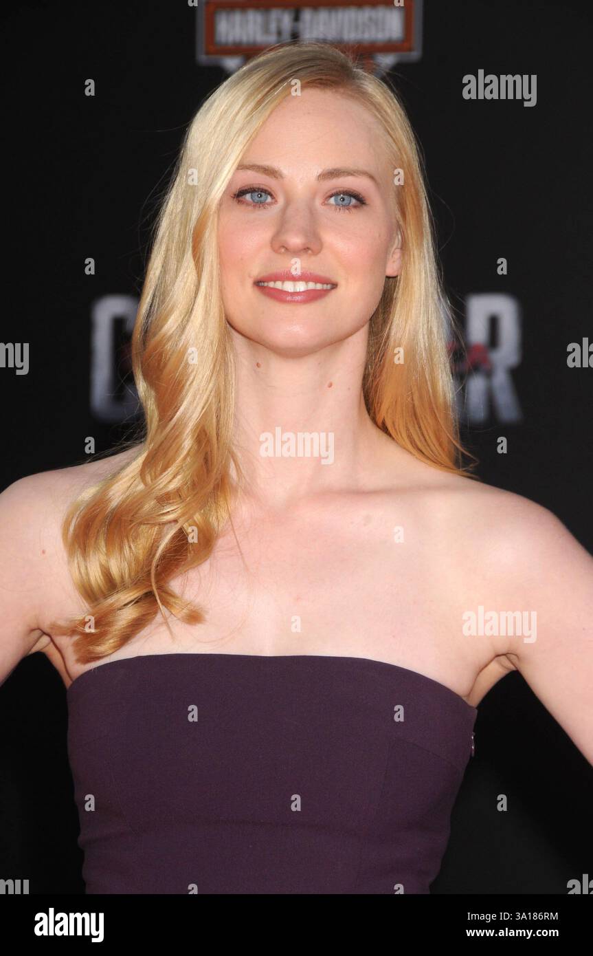 Deborah Ann Woll at the "Captain America Civel War" Premiere held at ...