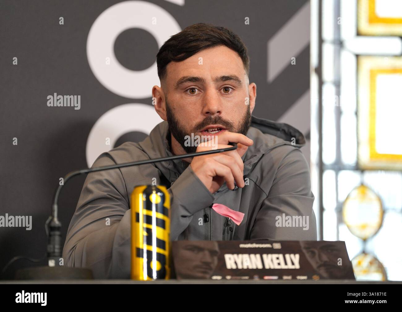 Ryan Kelly during a press conference at Trinity House, London. Picture ...