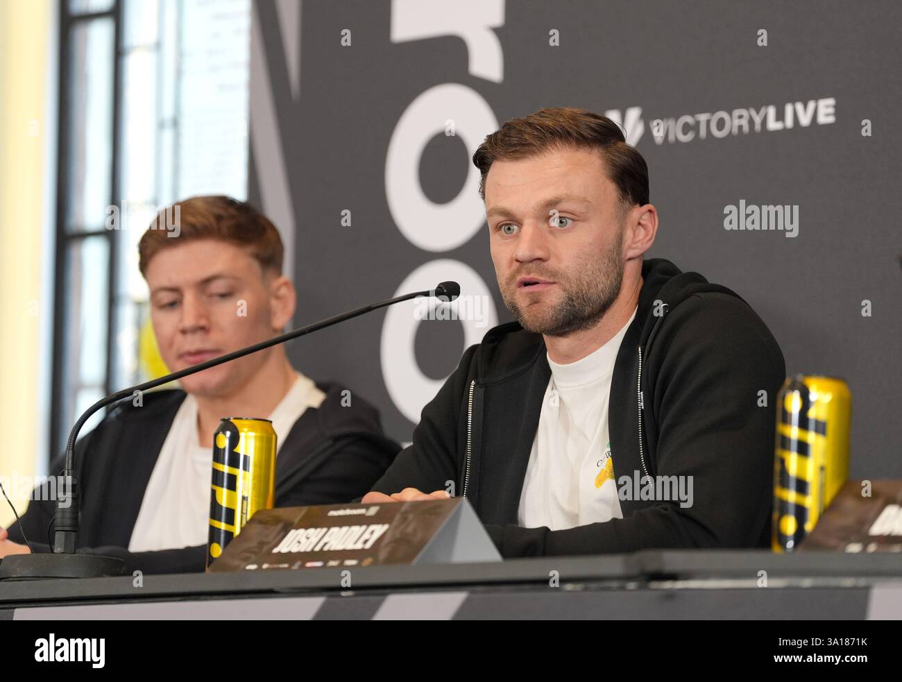 Josh Padley during a press conference at Trinity House, London. Picture ...
