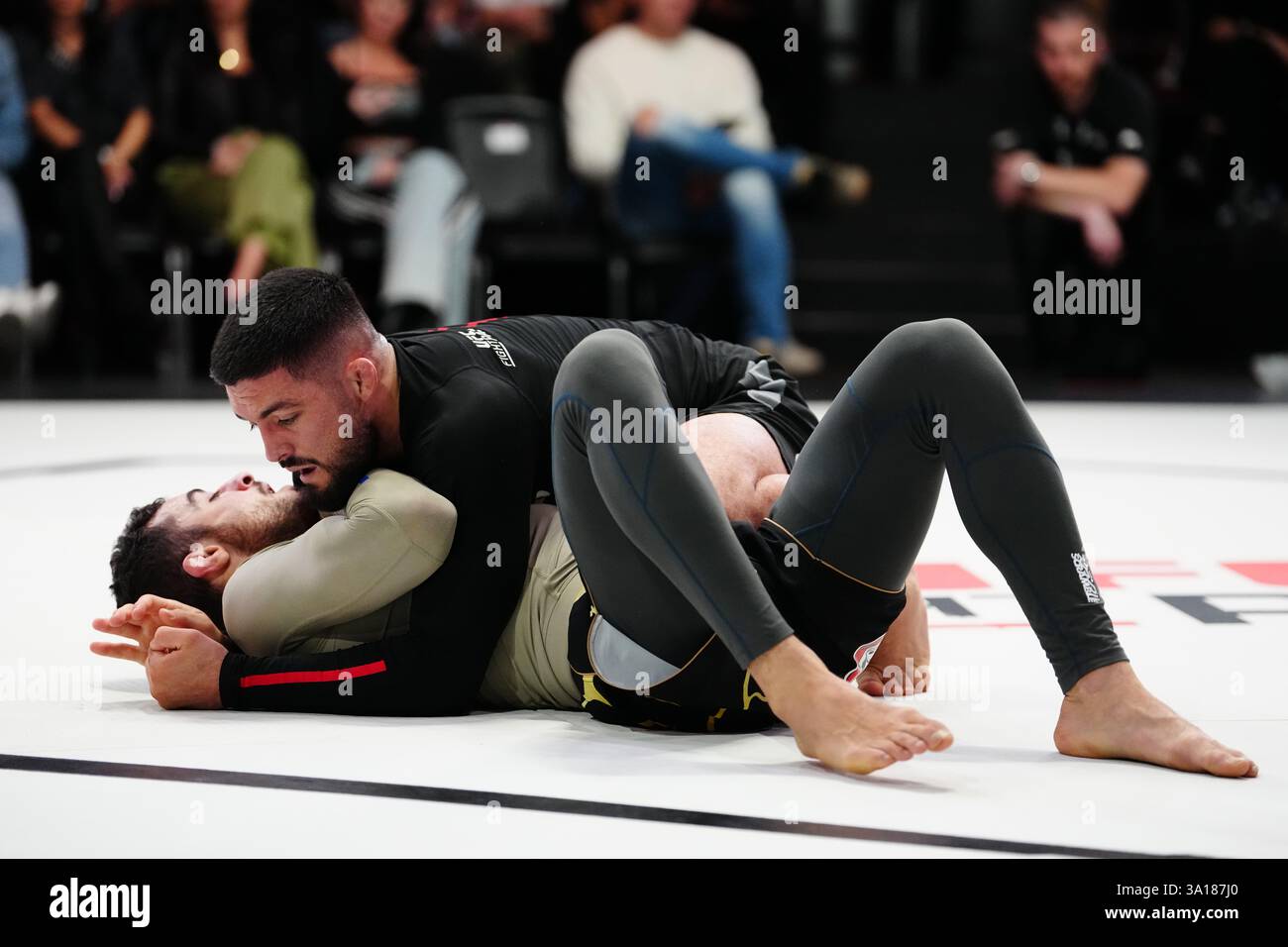 LAS VEGAS, NV - MARCH 6: Renato Canuto and Olivere Taza meet on the mat ...
