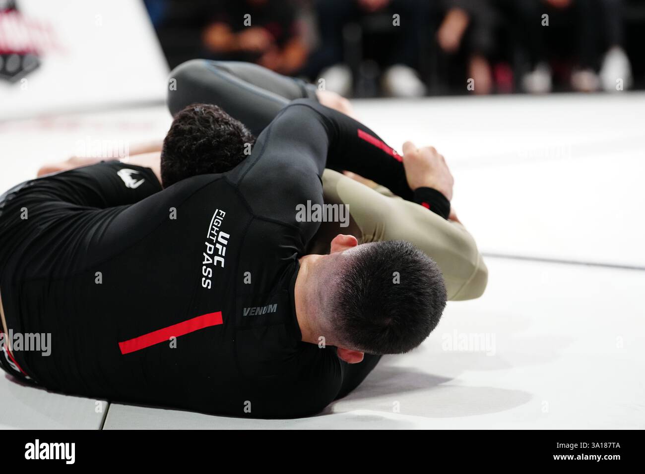 LAS VEGAS, NV - MARCH 6: Renato Canuto and Olivere Taza meet on the mat ...