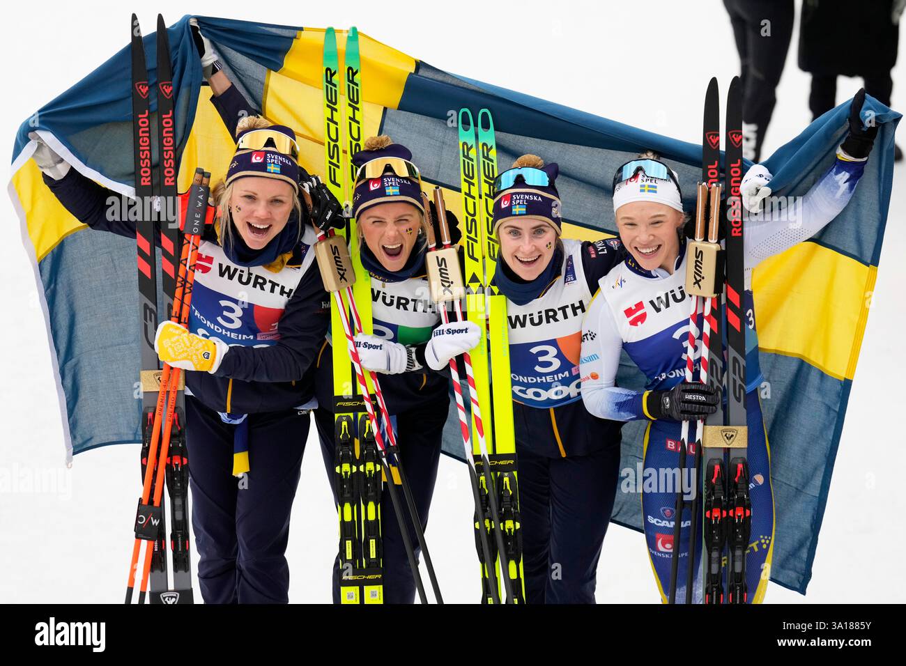 Emma Ribom, Frida Karlsson, Ebba Andersson, and Jonna Sundling, of ...