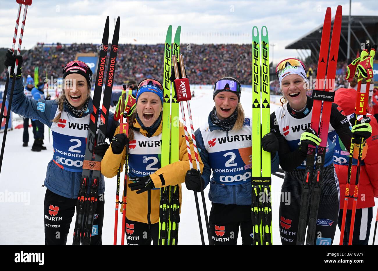 Trondheim, Norway. 07th Mar, 2025. Nordic skiing, World Championships ...