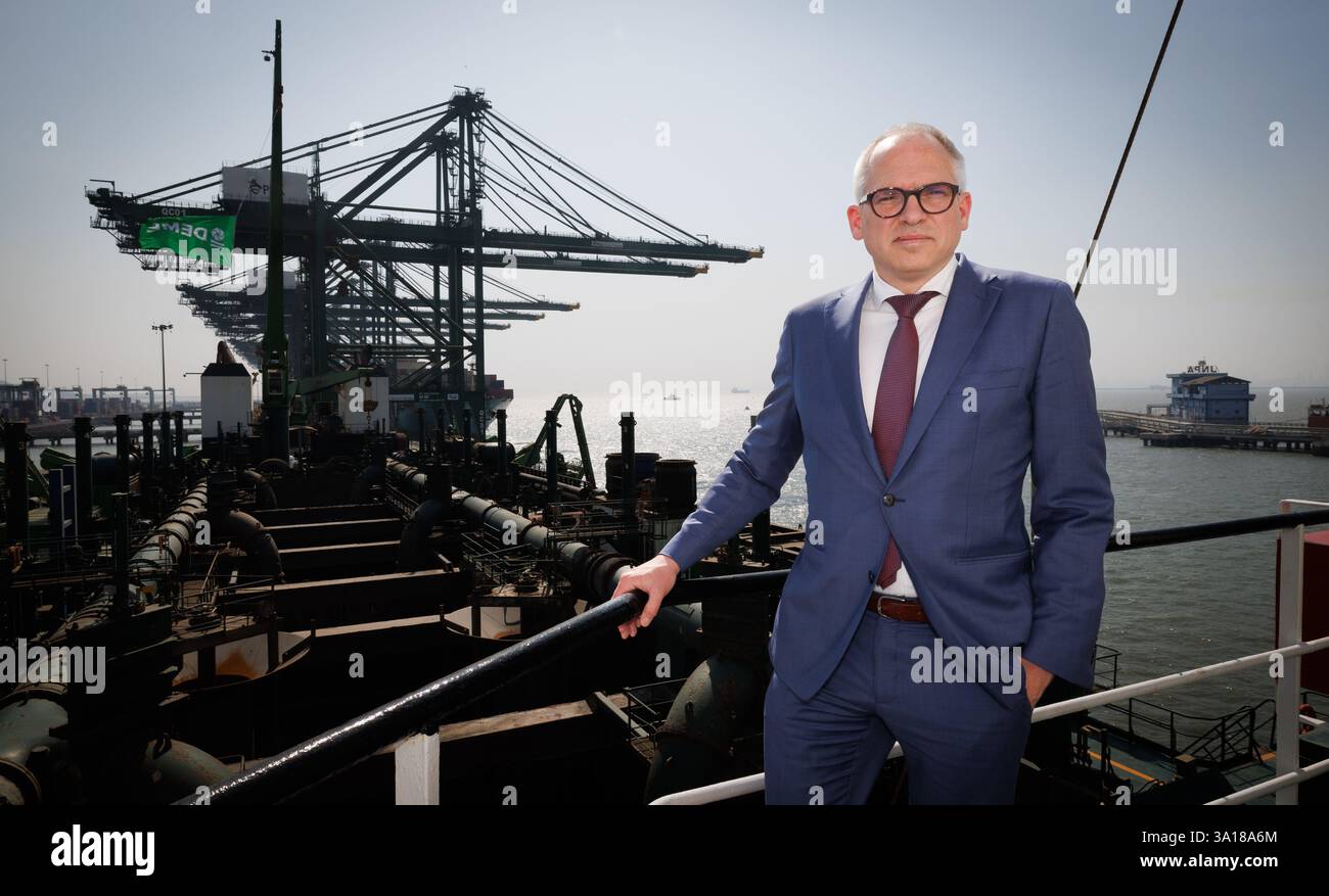 Mumbai, India. 07th Mar, 2025. Flemish Minister-President Matthias ...