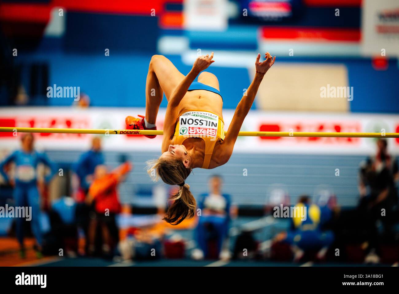 Engla Nilsson (SWE) during the European Athletics Indoor Championships on 07/03/2025 at the ...