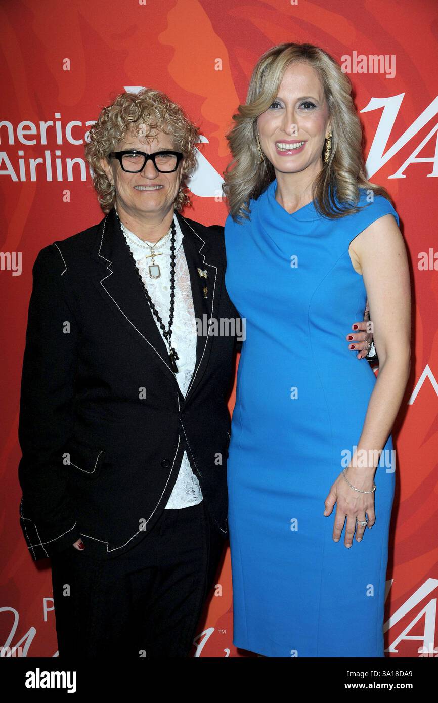 Co-Editor-in-Chief of Variety Claudia Eller (L) and Variety Publisher ...