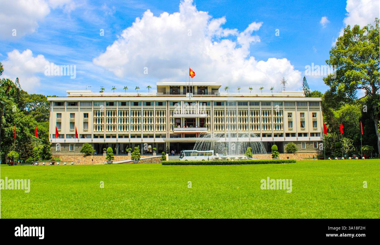 Ho Chi Minh City (ex Saigon), Vietnam.. The Independence Palace ...