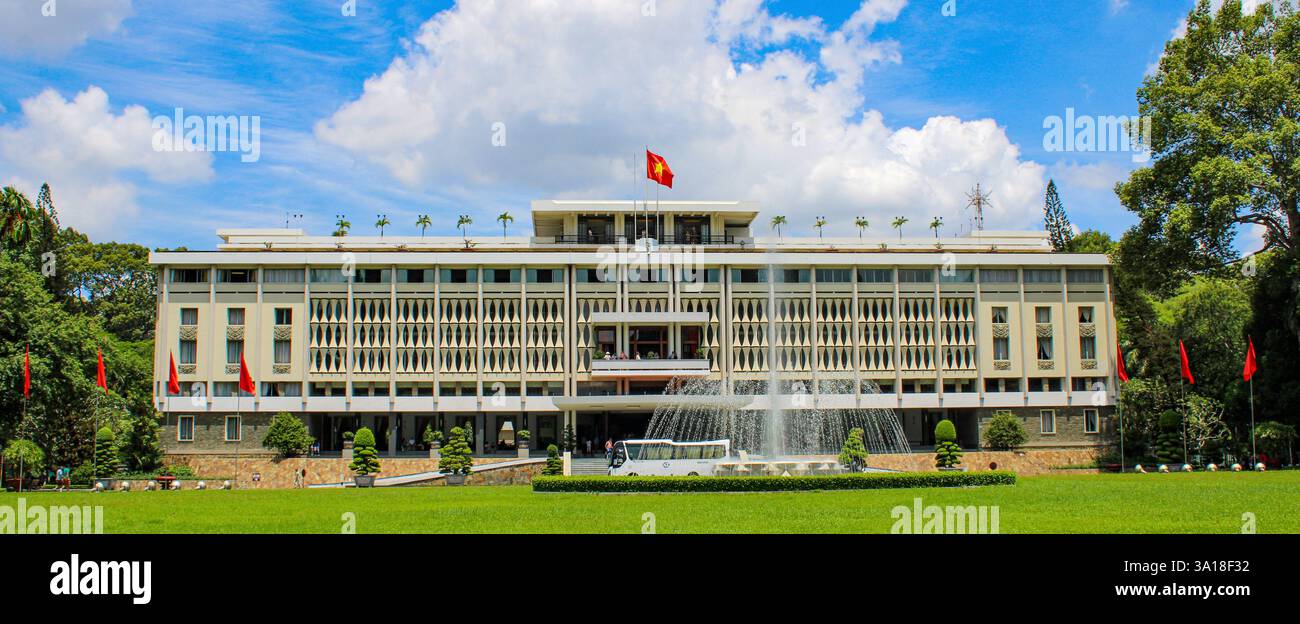 Ho Chi Minh City (ex Saigon), Vietnam.. The Independence Palace ...