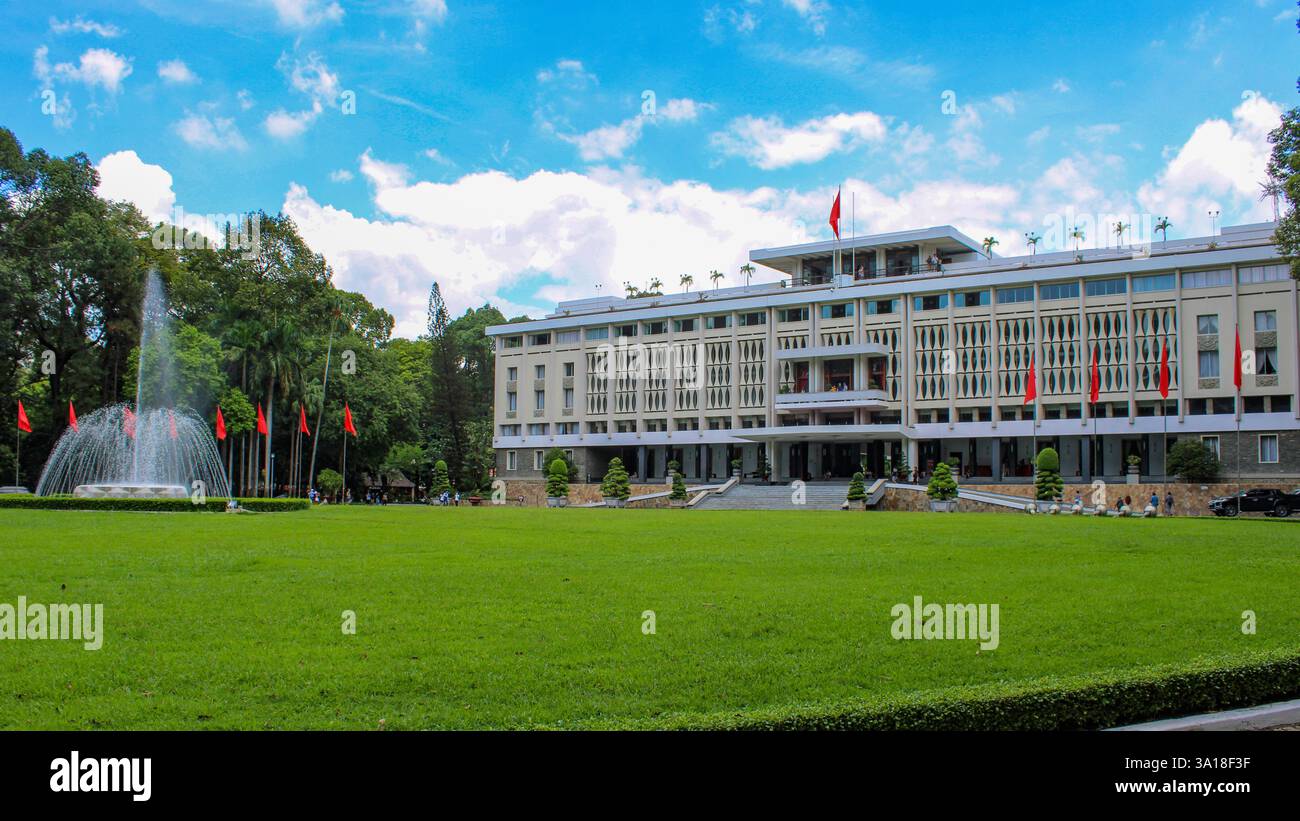 Ho Chi Minh City (ex Saigon), Vietnam.. The Independence Palace ...